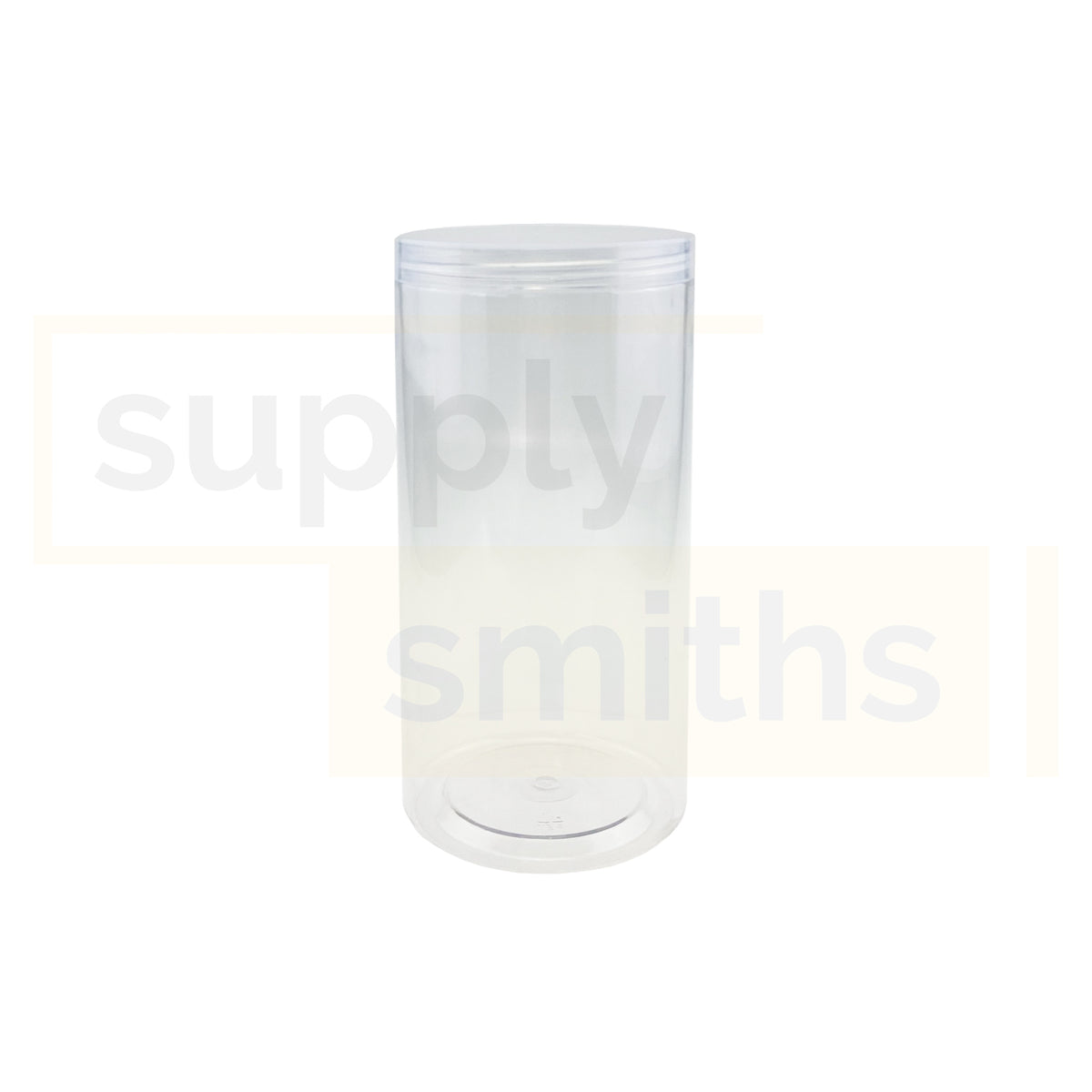Plastic Container [10cm Diameter, 20cm Height] – Supply Smiths