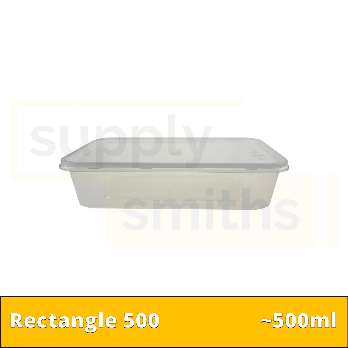 Rectangle 500 (500ml) - 500 pcs/ctn – Supply Smiths